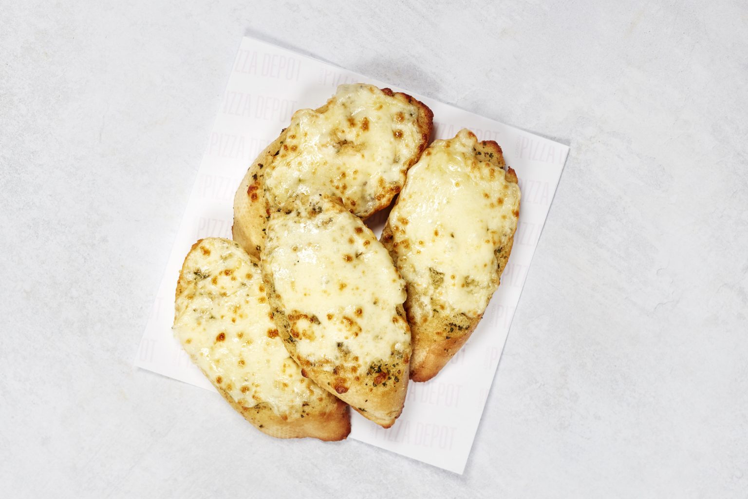 4 CHEESY GARLIC BREAD SLICES - London Pizza Depot